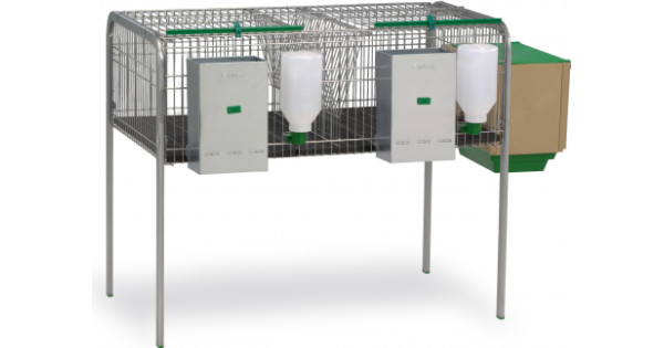 RABBIT CAGE MOD. GANDIA - 1 NEST 1 COMPARTMENT