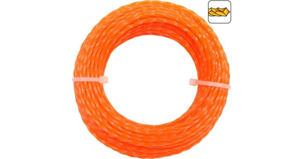 Zāles trimmera aukla SILENT 2.0mm x 15m