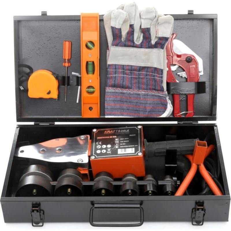 PVC plastmasas cauruļu metinātājs 2900W