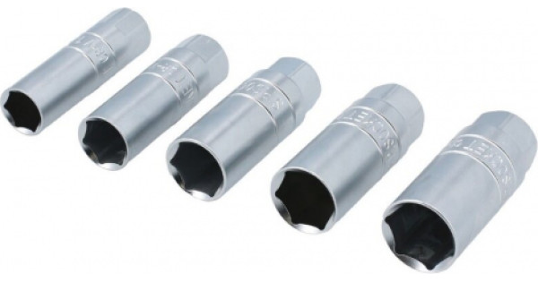 3/8" Dr. Spark plug socket set 5pcs (thin wall)